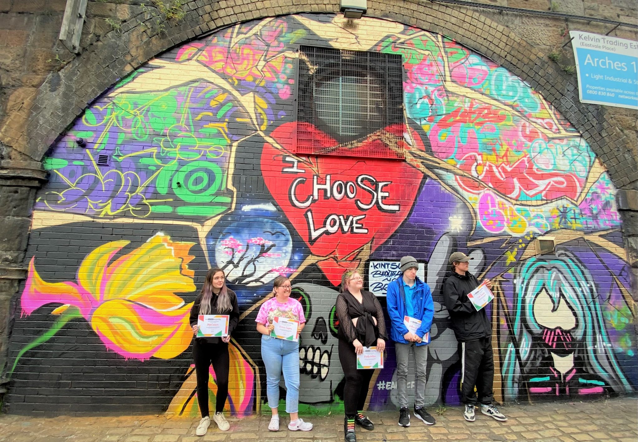Mural project inspires young people – Living Well East Ayrshire