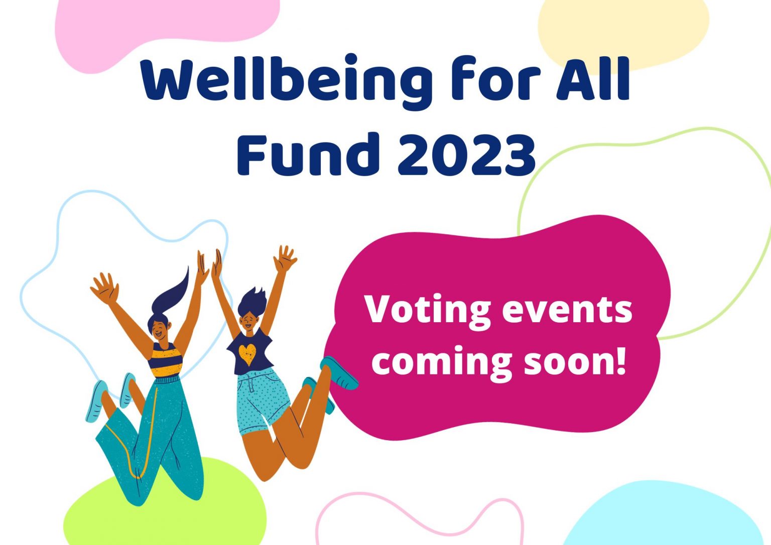 Wellbeing for All voting events now confirmed – Living Well East Ayrshire
